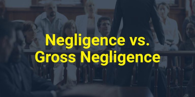 Negligence vs. Gross Negligence | Arizona Personal Injury