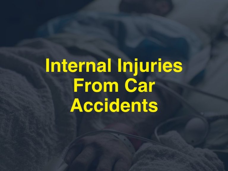 Internal Injuries From Car Accidents in Arizona